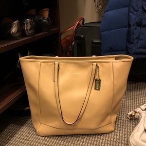 Coach | Bags | Coach Tan Tote | Poshmark